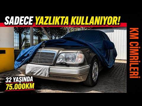 KM CİMRİLERİ | Mercedes W124 E200 | İlk Sahibinden Bayramlık Mercedes