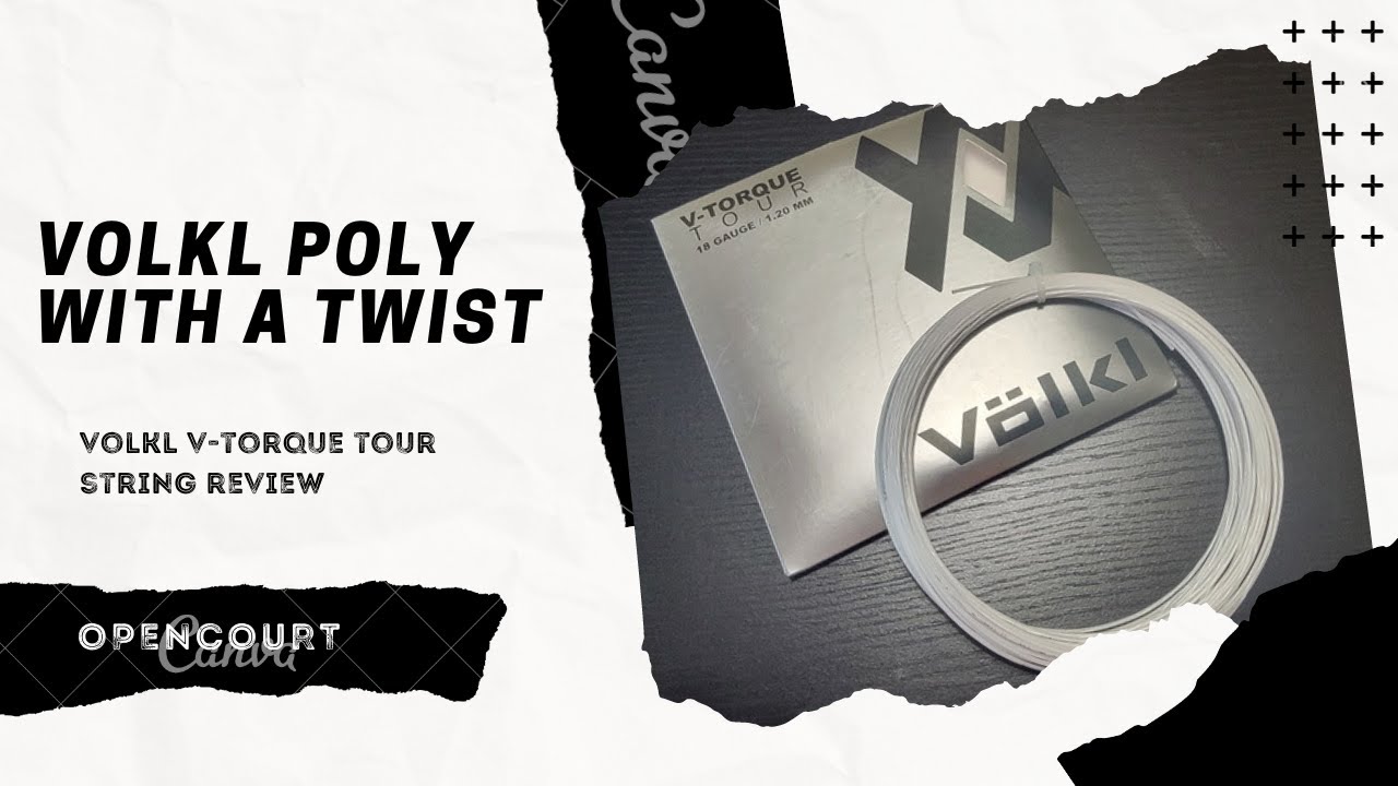 Volkl Poly with a Twist - Volkl V-Torque Tour String Review - YouTube