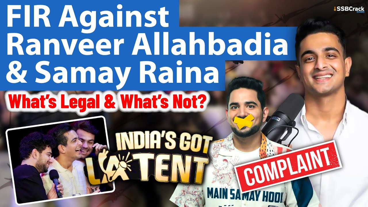 India's Got Latent Controversy | FIR Against Ranveer Allahbadia & Samay ...