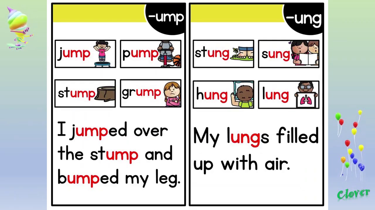 Read and Master Phonics Set 5 and 6 Learn To Read 문장만 - YouTube