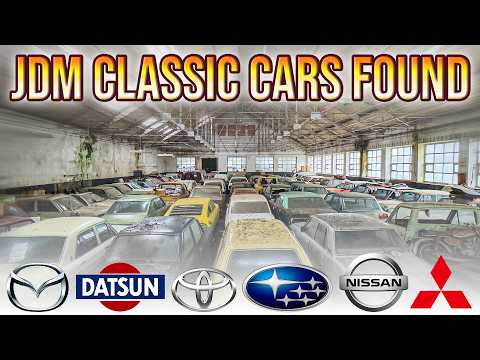 Found an Abandoned BARN With CLASSIC JDM CARS
