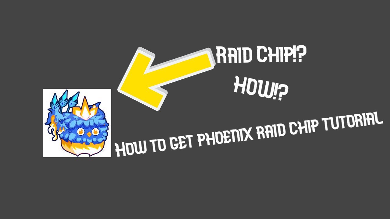 How to get phoenix raid chip - YouTube