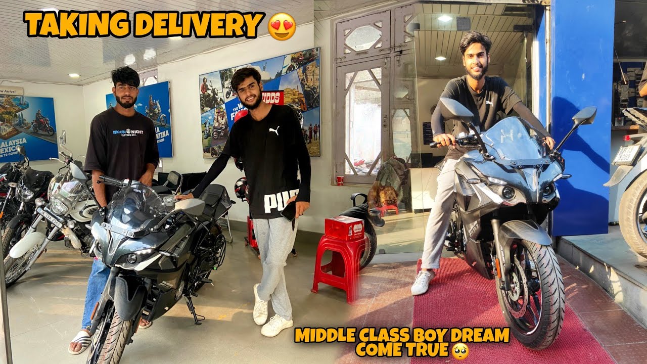 Finally Middle Class boy's Dream Come True😍 || Taking Delivery of ...