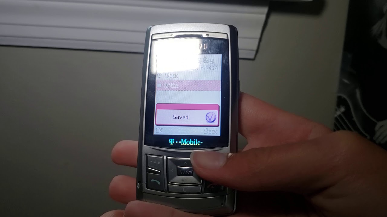 Samsung SGH-T629 Wallpapers and Themes - YouTube