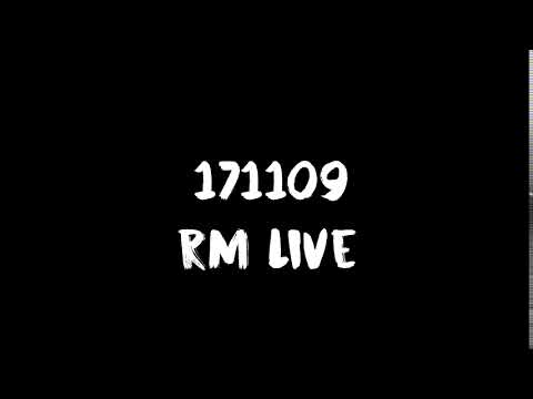 [ENG SUB] [INDO SUB] 171109 RM Live