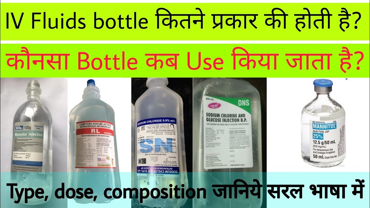 Intravenous Fluids Composition
