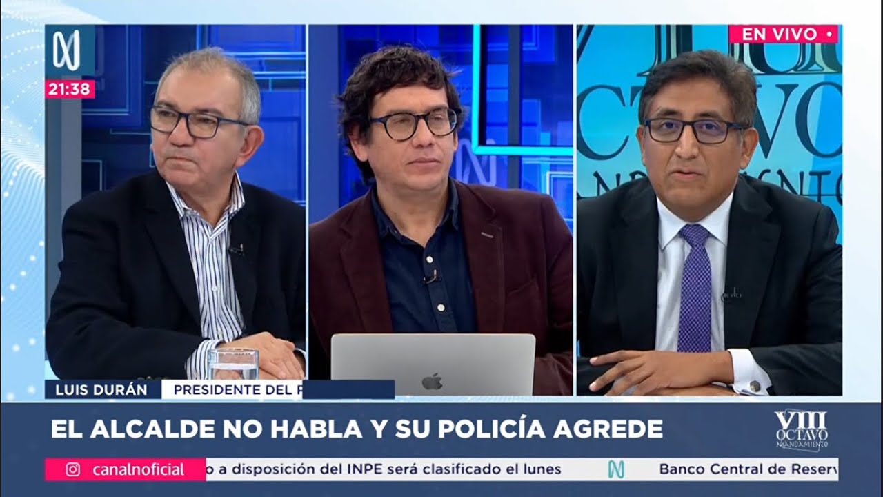 Entrevista a LUIS DURÁN, Presidente del PARTIDO MORADO en CANAL N con ...