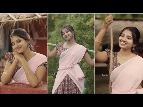Yentha sakkagunnave 💗✨ || Had to recreate this iconic vibe 🌸🦚 #rangasthalam #samantha #iconic 
