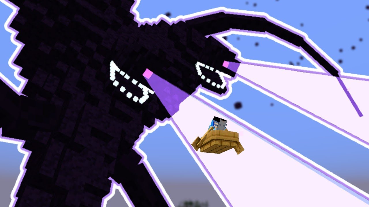 I Beat the Wither Storm in Minecraft - YouTube