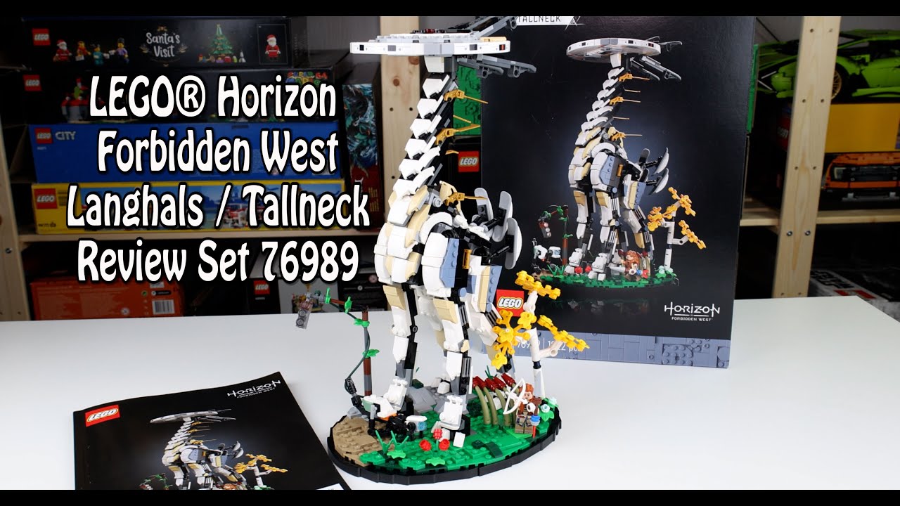 Review LEGO Tallneck (Horizon Forbidden West / Zero Dawn Set 76989) mit ...