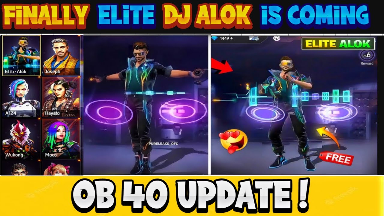 Finally Elite DJ Alok Is Coming😍😱 | Super Active Ability😯 Garena Free ...