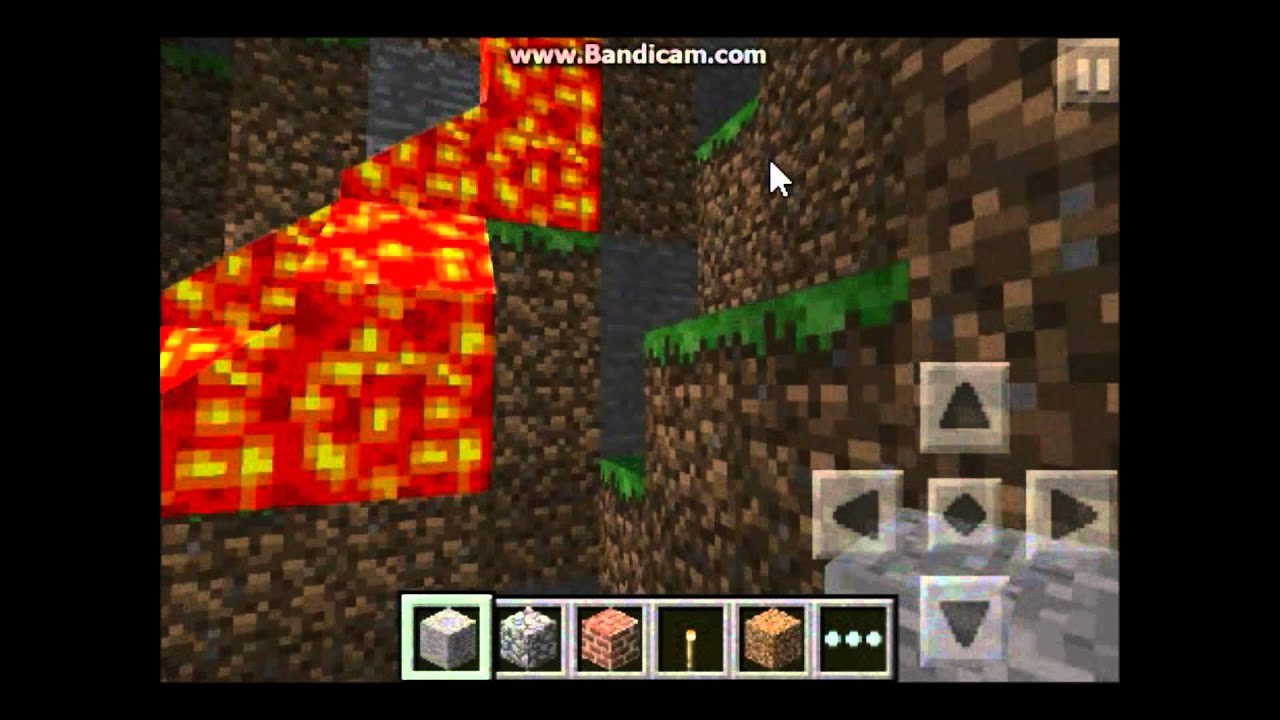 Minecraft PE Lava Seeds and Minepix - YouTube