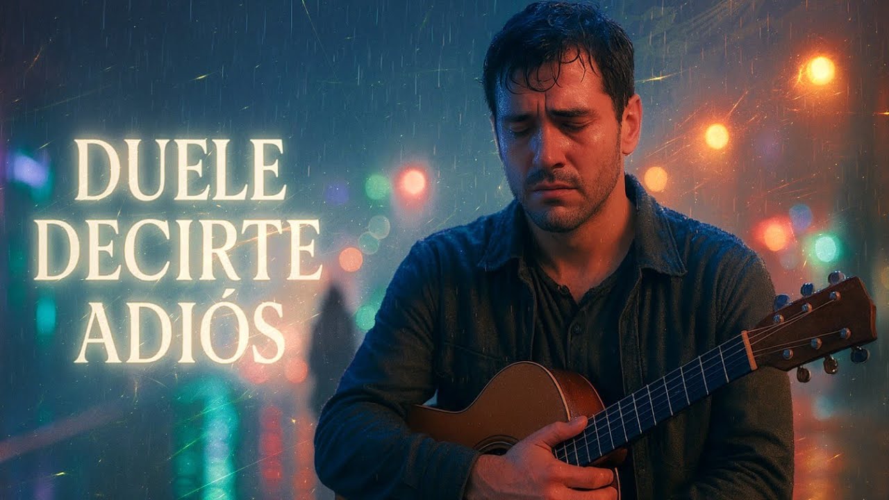 Duele Decirte Adiós es una balada emocional en Pop x Fusion, con voz ...