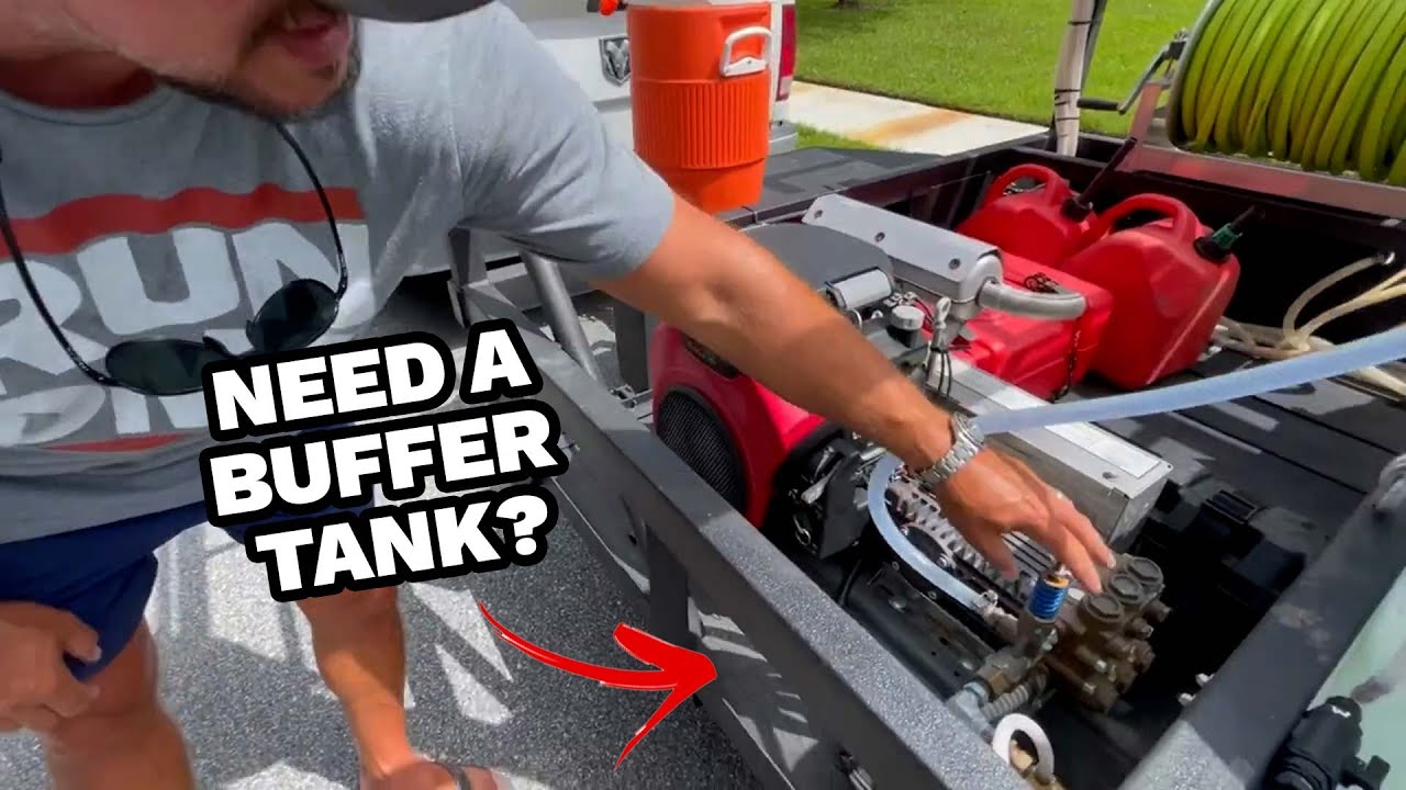 NEED A BUFFER TANK FOR YOUR PRESSURE WASHER? - YouTube