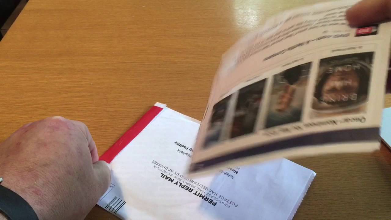 Unboxing: a Netflix DVD envelope - YouTube