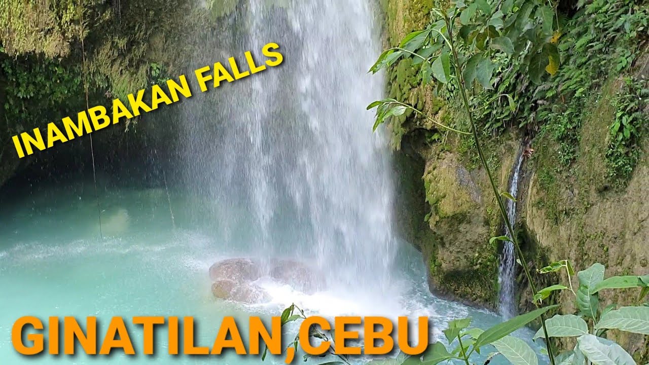 INAMBAKAN FALLS,GINATILAN,CEBU - YouTube