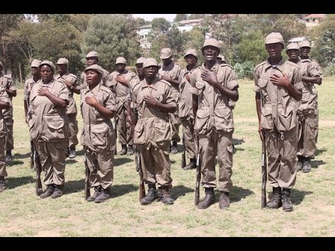 WAHITIMU WA MGAMBO,JKT KULAMBA PANDE LA KULINDA WANYAMAPORI - YouTube