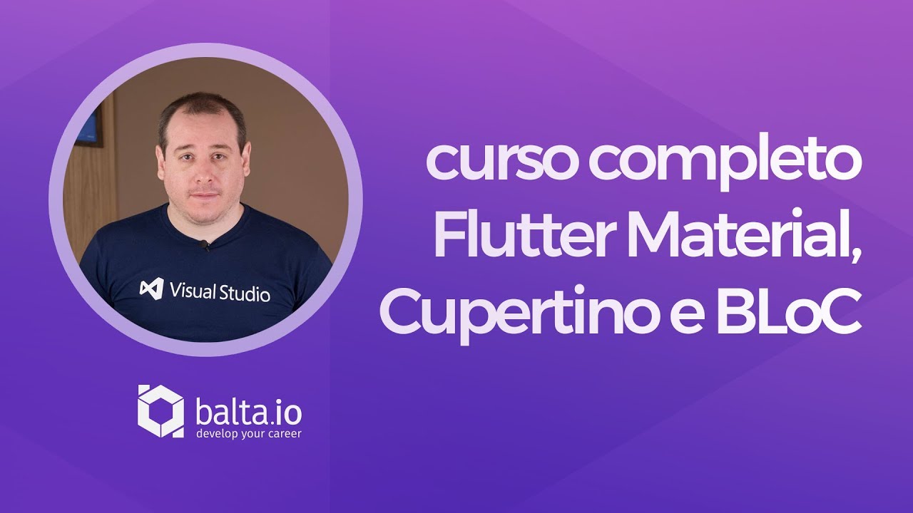 CURSO COMPLETO de Flutter: IMC com Material, Cupertino e BLoC | por André Baltieri #balta - YouTube