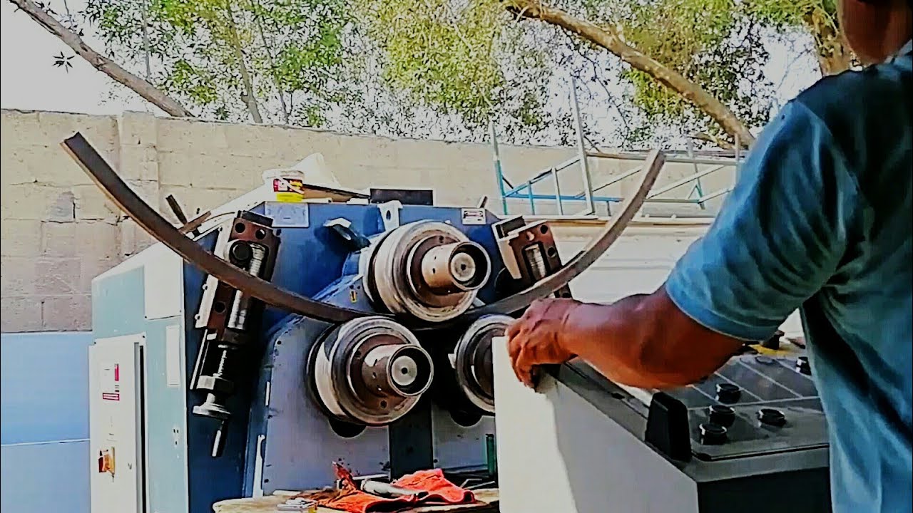 Bending square tube 50 X 50 mm. for Door frame / tube / pipe rolling ...