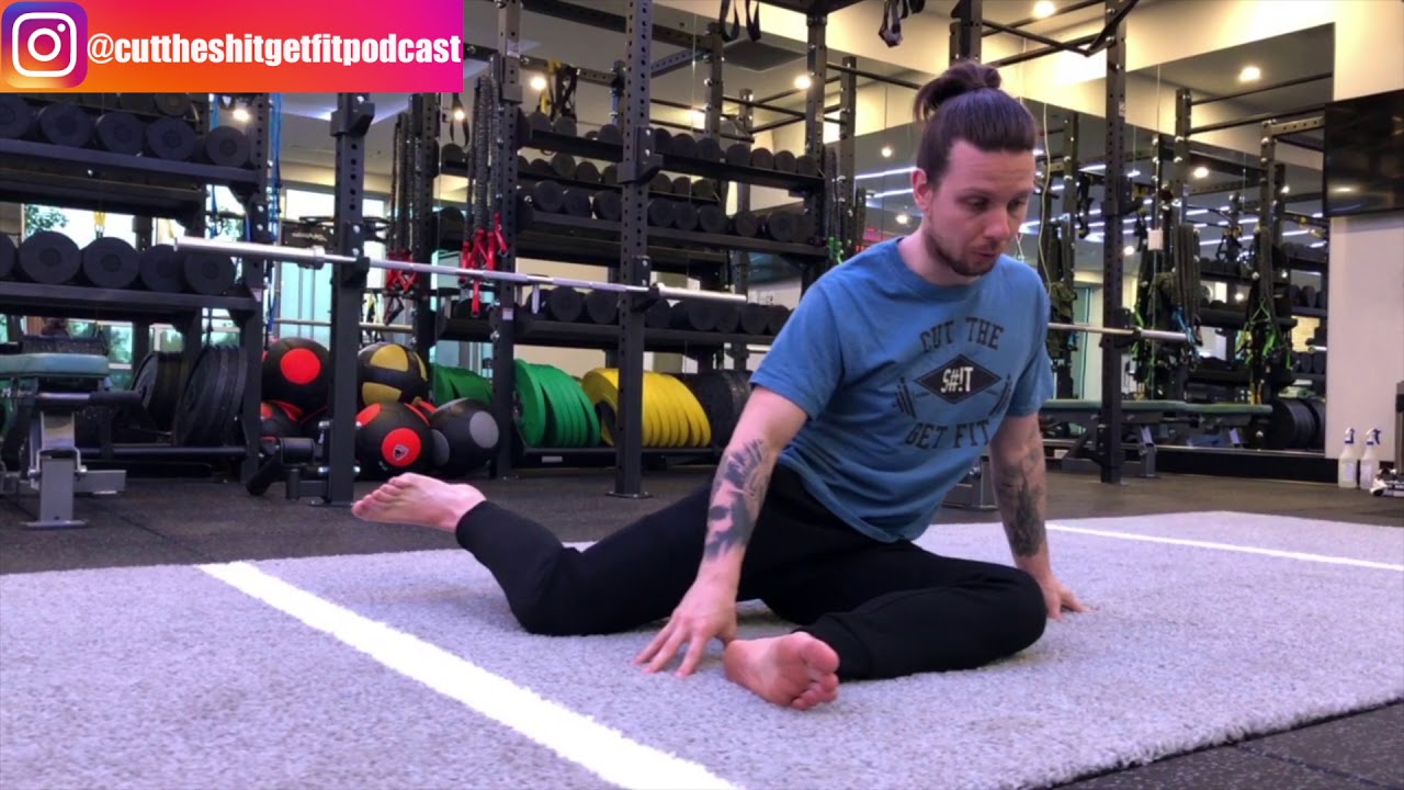 90:90 Hip Internal Rotation Active Range Lift Off Tutorial - YouTube