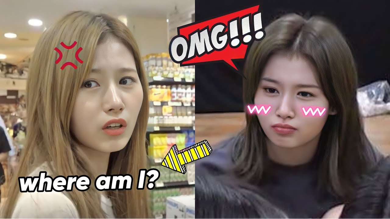Twice's Sana funny and adorable Moments - YouTube