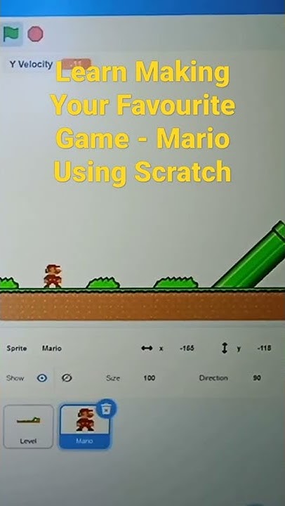 Make Mario Game| Make Mario Using Scratch|Make Your Favourite Games|Learn Making Scratch Games ...