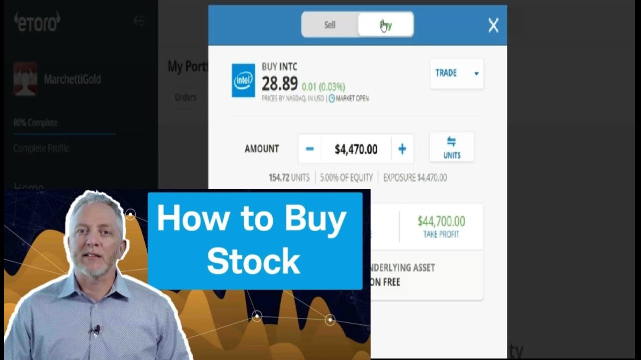How to Buy Stocks in eToro - YouTube