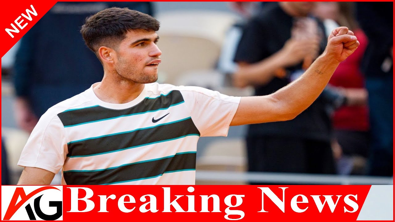 Carlos Alcaraz demonstrated sportsmanship by conceding a point in a ...
