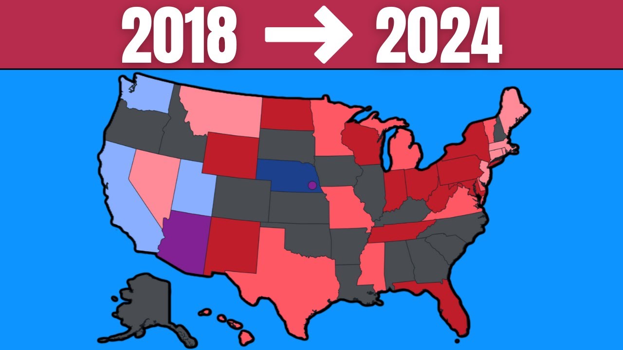 Political Shifts | Senate | 2018 - 2024 - YouTube
