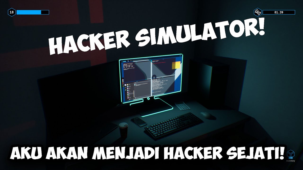 AKU BELAJAR JADI HACKER! - HACKER SIMULATOR - YouTube