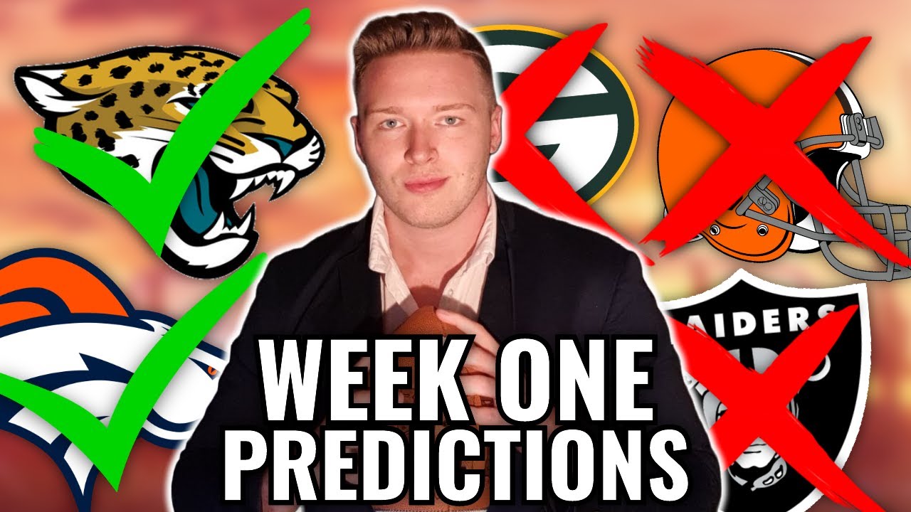 UPSETS On The Way! NFL 2022 Week One NFL Game Predictions! - YouTube