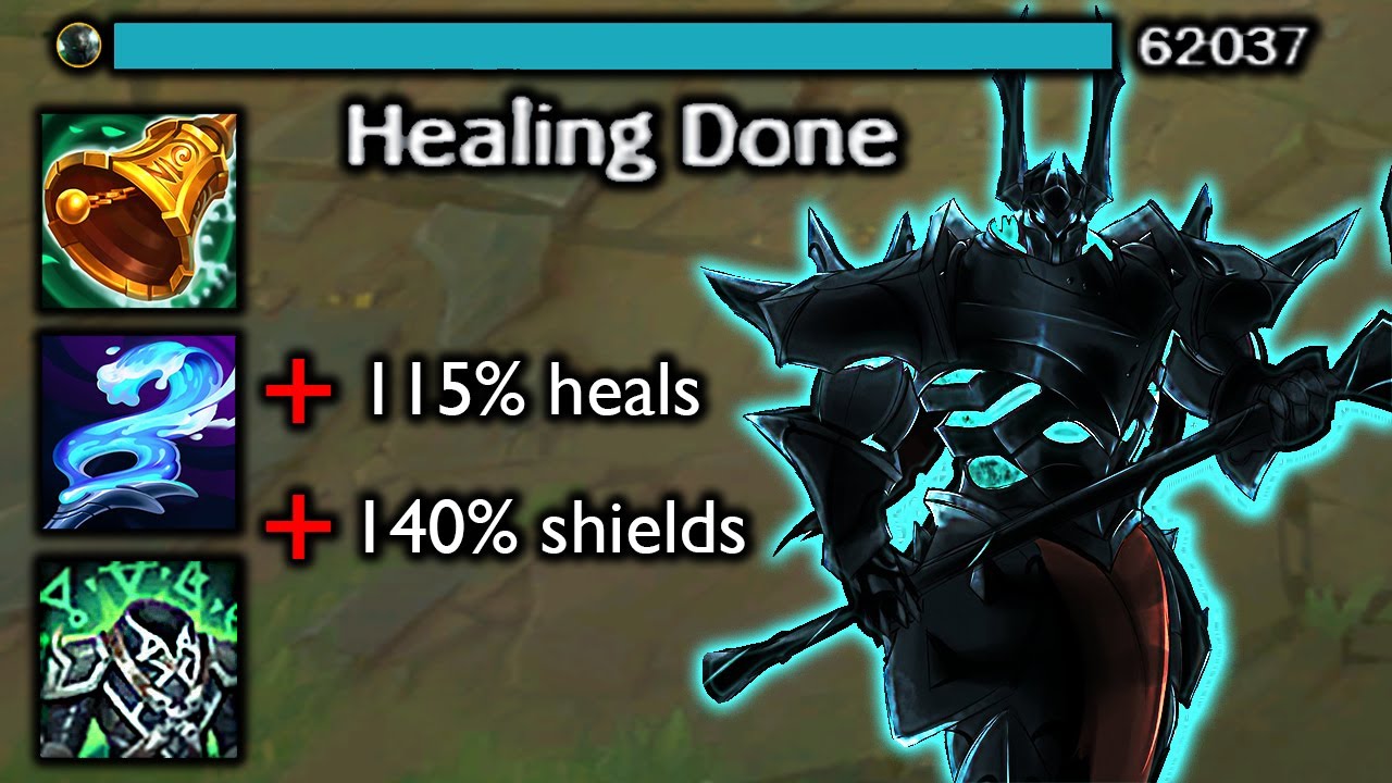 MAX HEAL MORDEKAISER - (W) HEALS 1700+ HP - YouTube