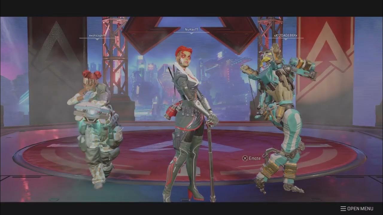 Apex Legends 1v3 rank win - YouTube