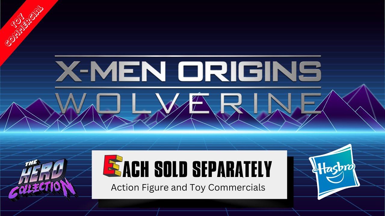 X-Men Origins: Wolverine action figure commercial (2009) from Hasbro ...