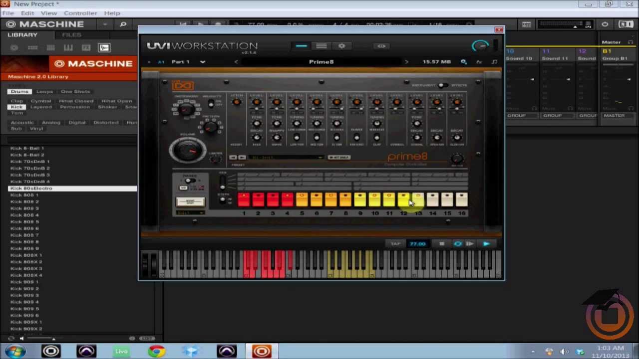 Maschine Masters Review: UVI Urban Suite [Prime 8] - YouTube