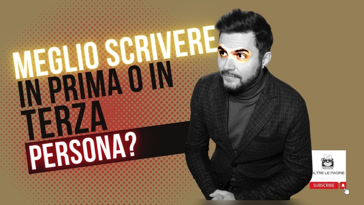 Meglio scrivere in prima o in terza persona - YouTube