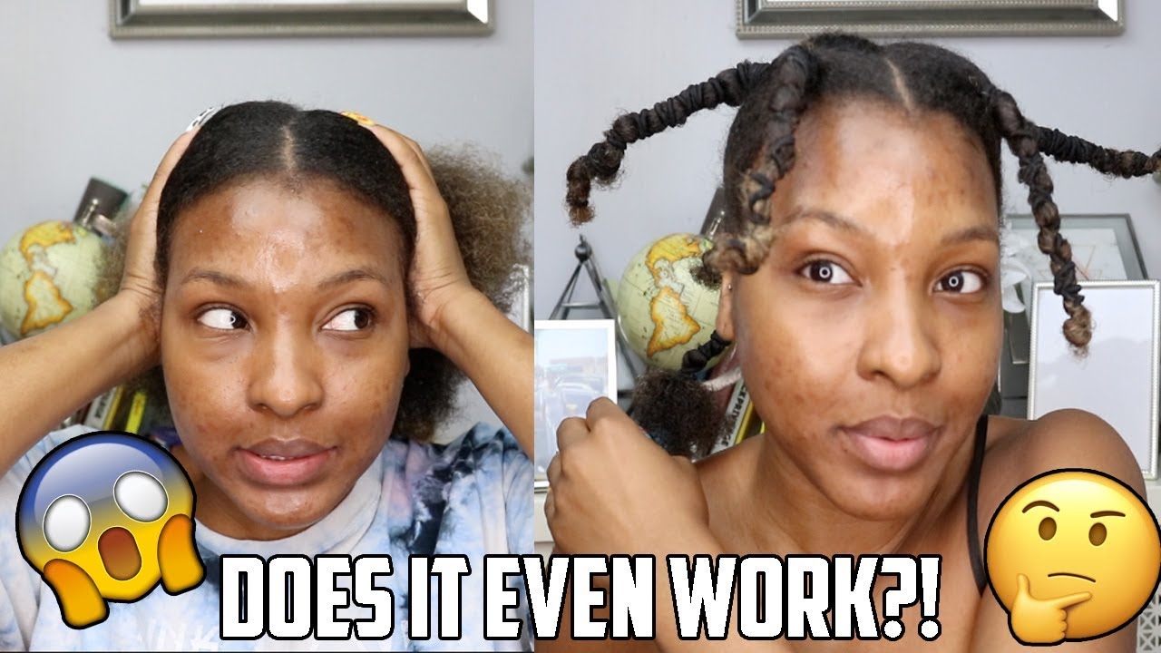 BANDING METHOD ON TYPE 4 NATURAL HAIR | HOW TO STRETCH HAIR WITH NO ...