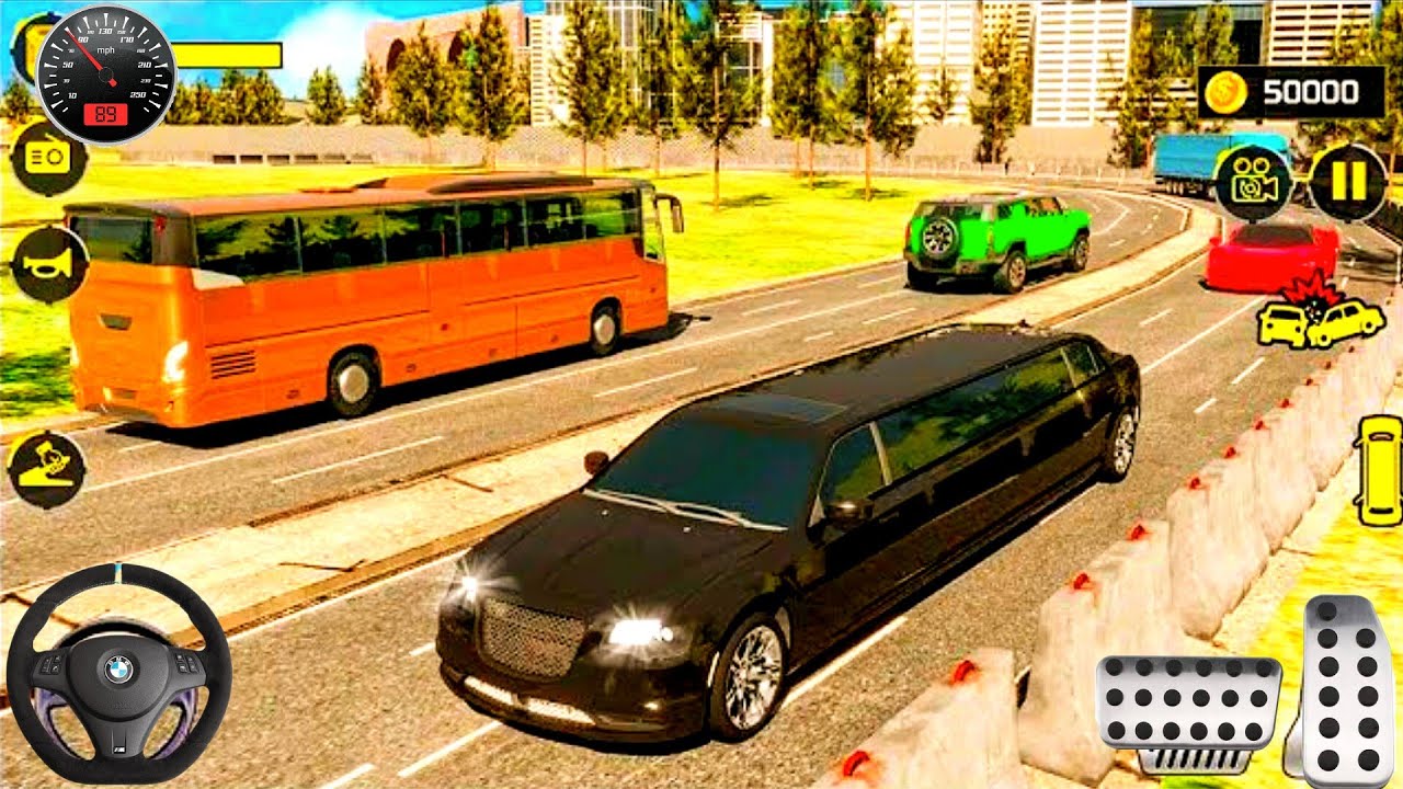 401 limousine car driving duty android gameplay - car limousine driving ...