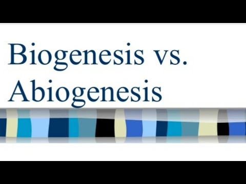 Biogenesis and abiogenesis class 9 biology lecture - YouTube