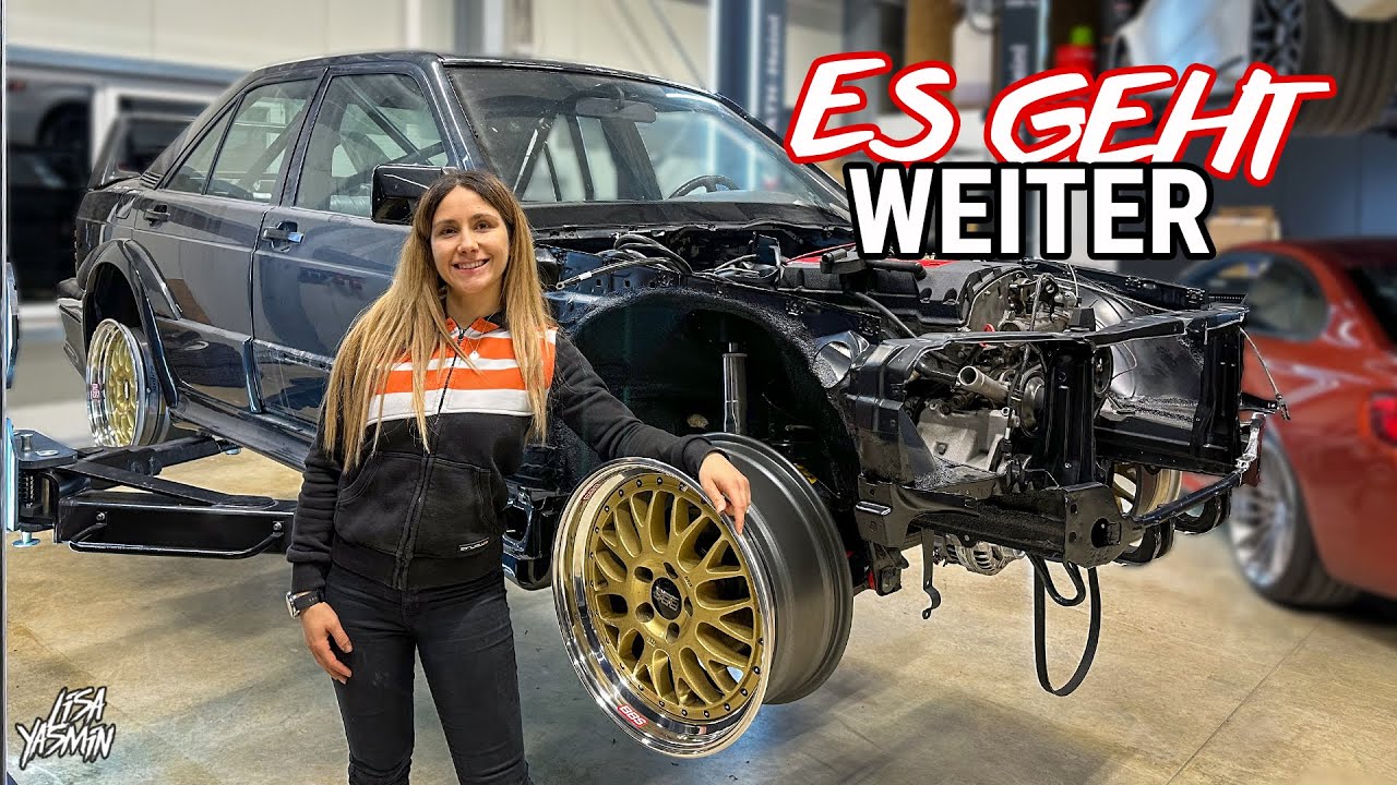 Es geht weiter am 190er 🛠️ | Evo 2 Umbau - Teil 39 | Lisa Yasmin - YouTube