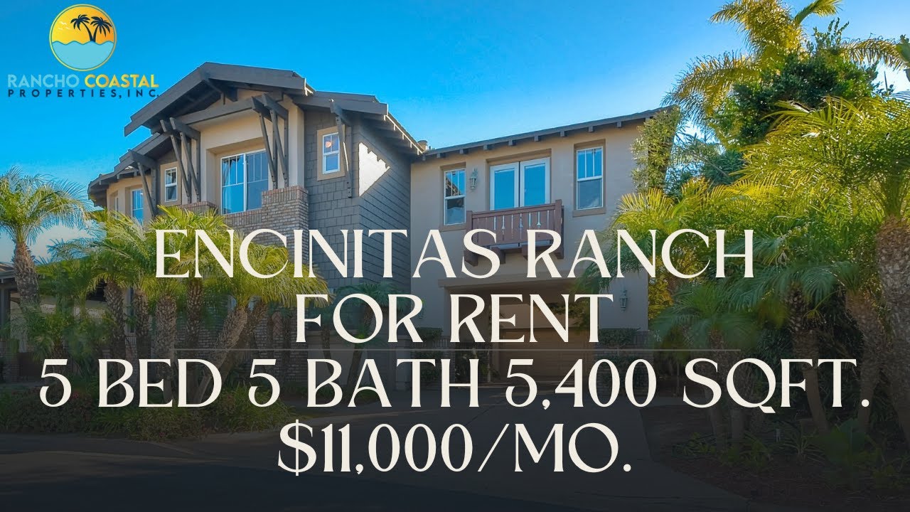 Stunning Encinitas Ranch Home For Rent - YouTube