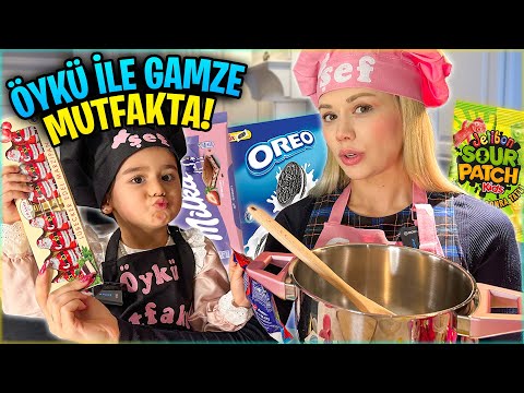 MARKETTEKİ BÜTÜN ŞEKERLEMELERİ ERİTİP KARIŞTIRDIK!! @OykuKarta