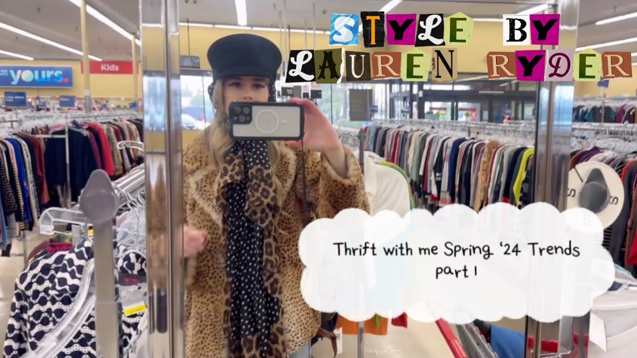 Thrift Spring Trends with me! Part 1 - YouTube