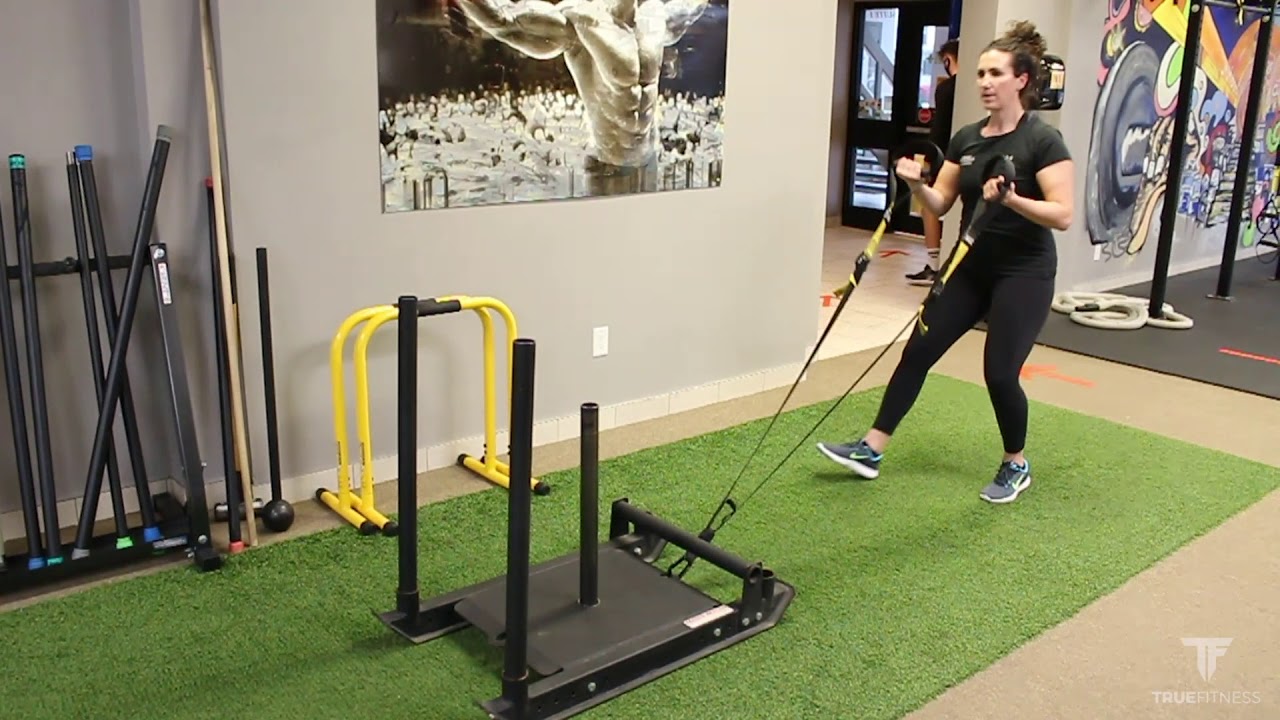 Sled Bicep Curls - YouTube