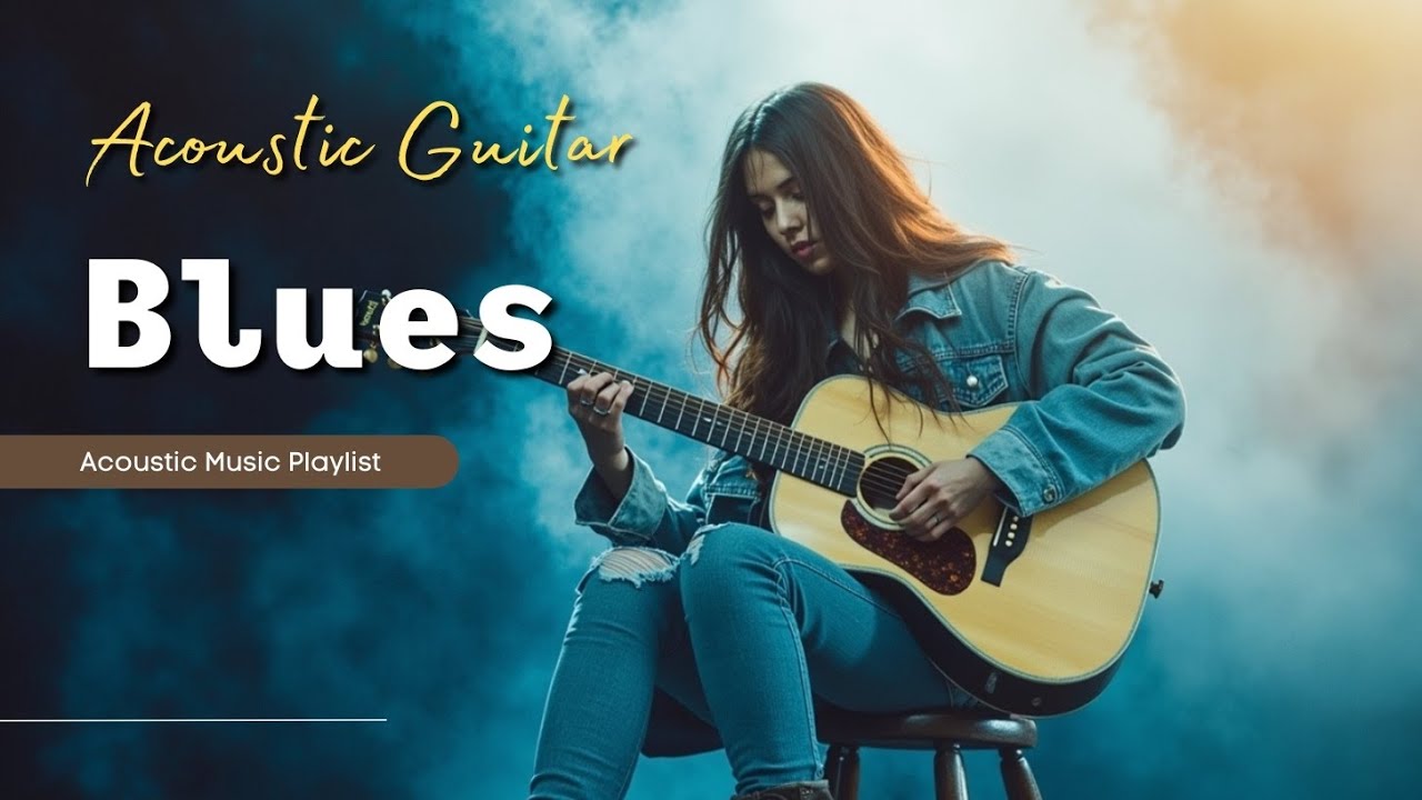 Soulful Acoustic Blues Guitar Sounds Authentic Rustic Blues Strings for ...