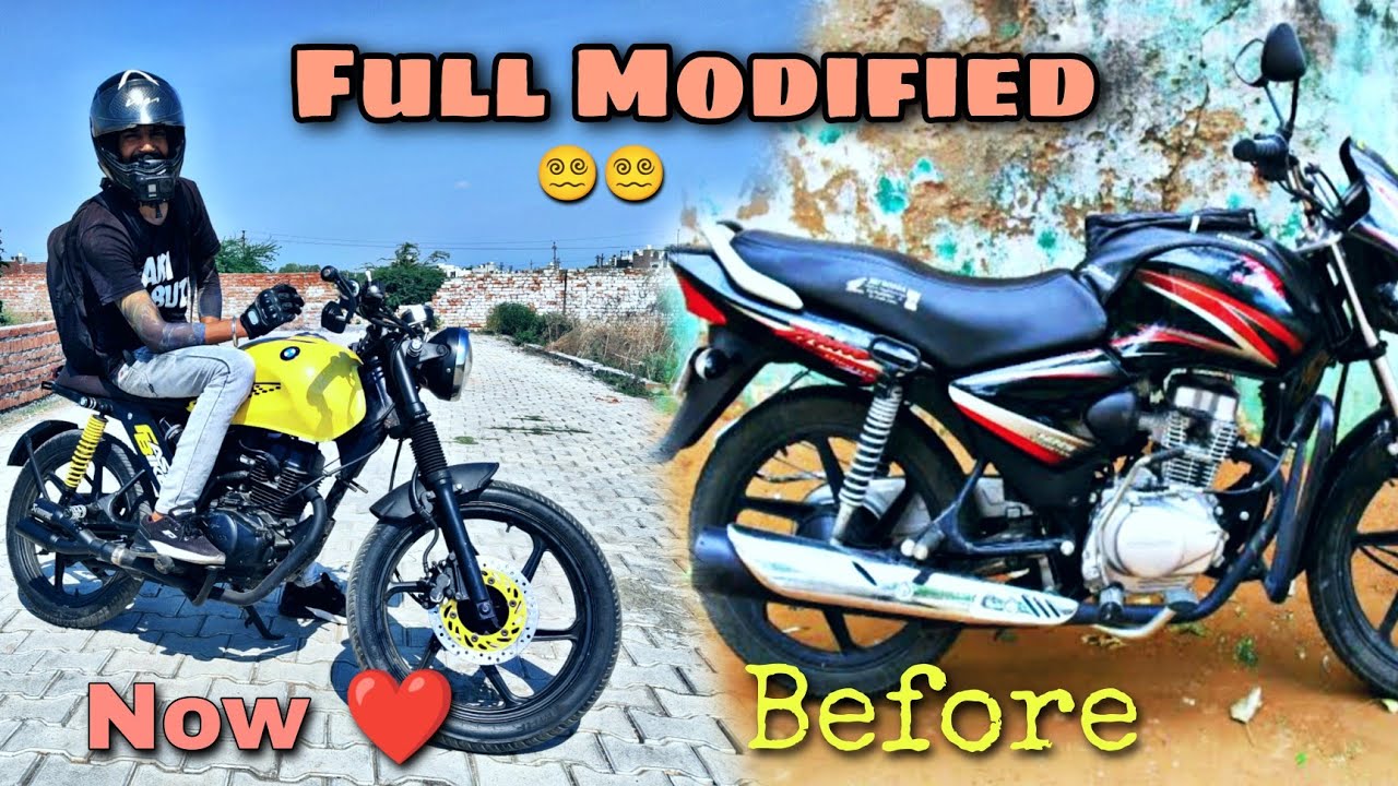 Full Modified Honda shine 2022 // Hero Bike full Modified and fully ...