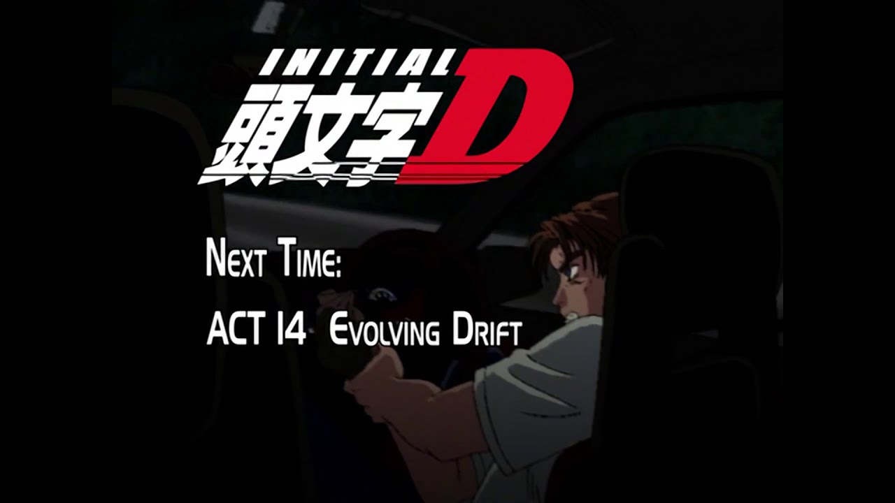 Initial D First Stage Act 13 - Next Time Segment (Funimation Dub) - YouTube
