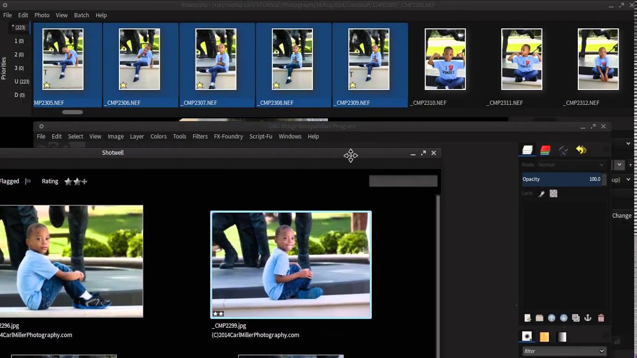 How to Linux based Photography Workflow - YouTube
