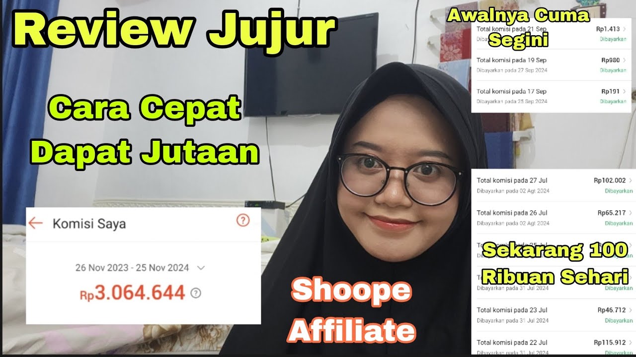 Cara Dapat Uang Jutaan Dari Shoope Affiliate. Padahal Baru Pemula - YouTube