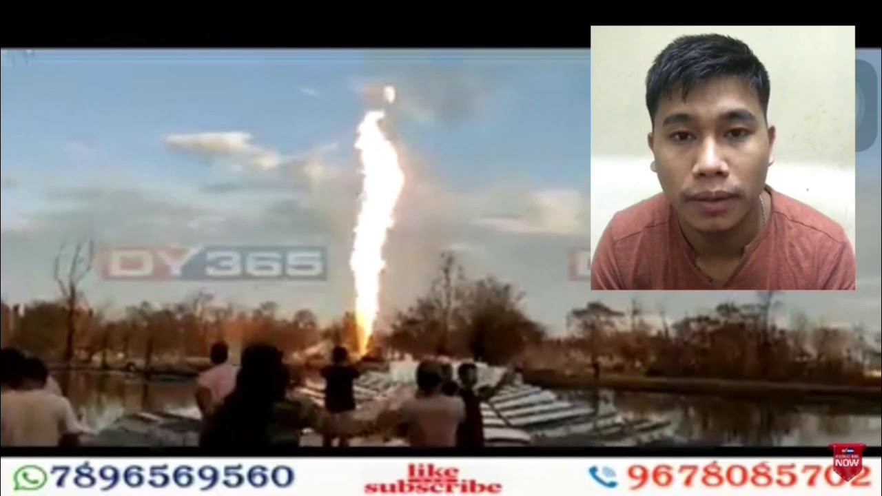 assam oil pump fire - YouTube